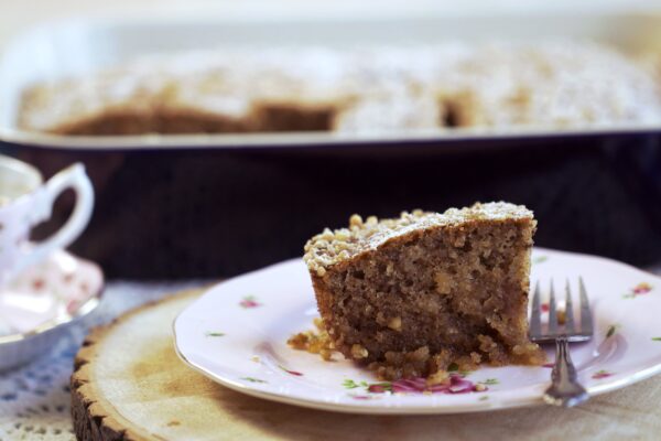 Karidopita: Greek Spiced Walnut Cake - Dimitras Dishes