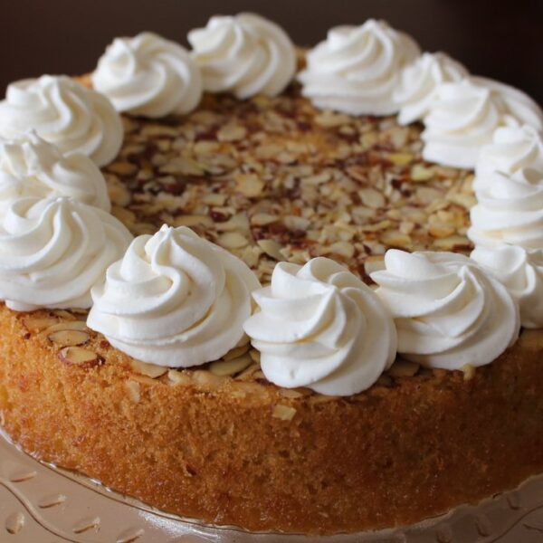 Ravani: Greek Semolina Sponge Cake - Dimitras Dishes