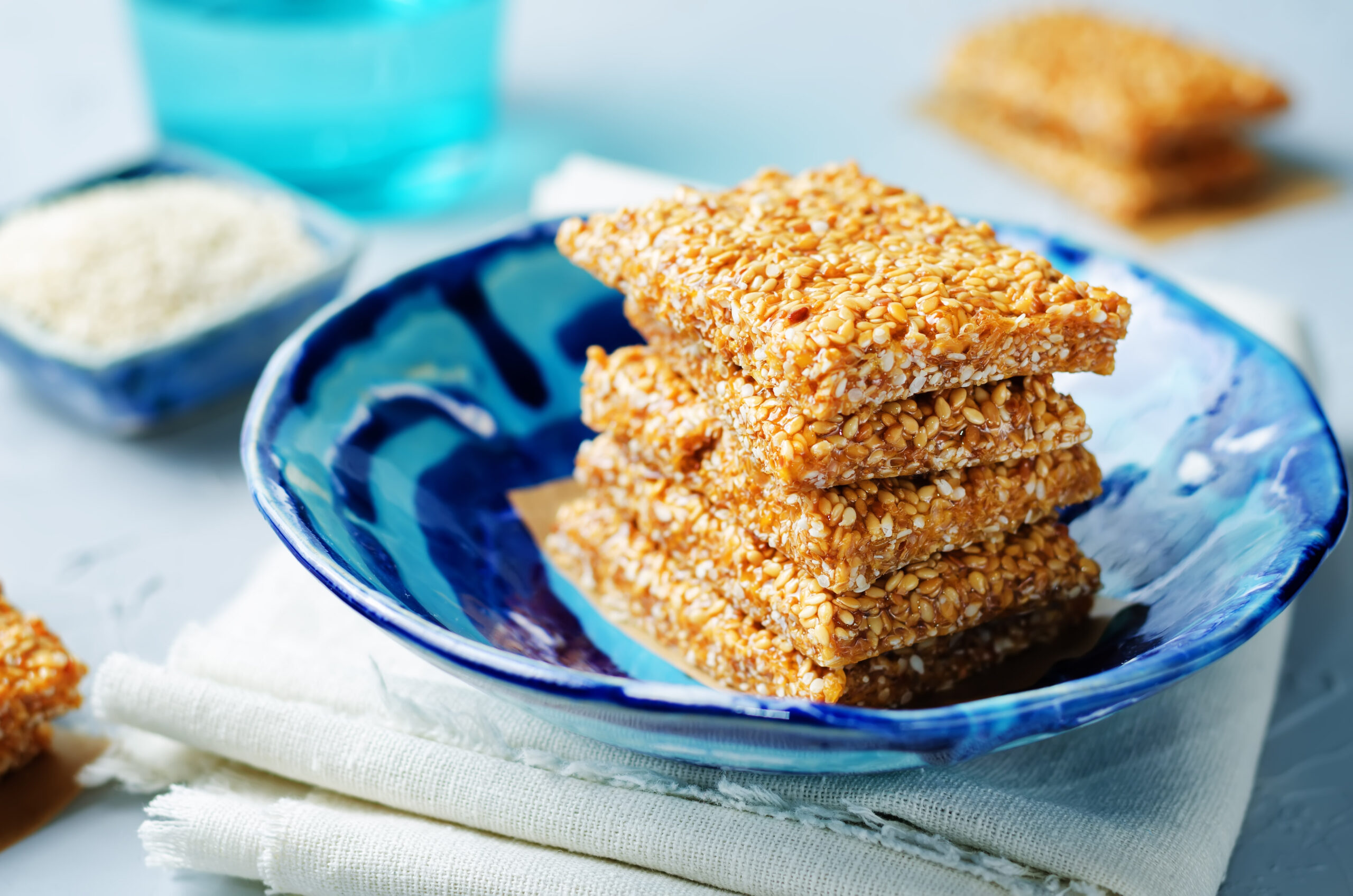 Pasteli: Greek Sesame & Honey Bar - Dimitras Dishes