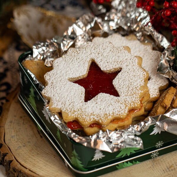 Linzer Cookies - Dimitras Dishes