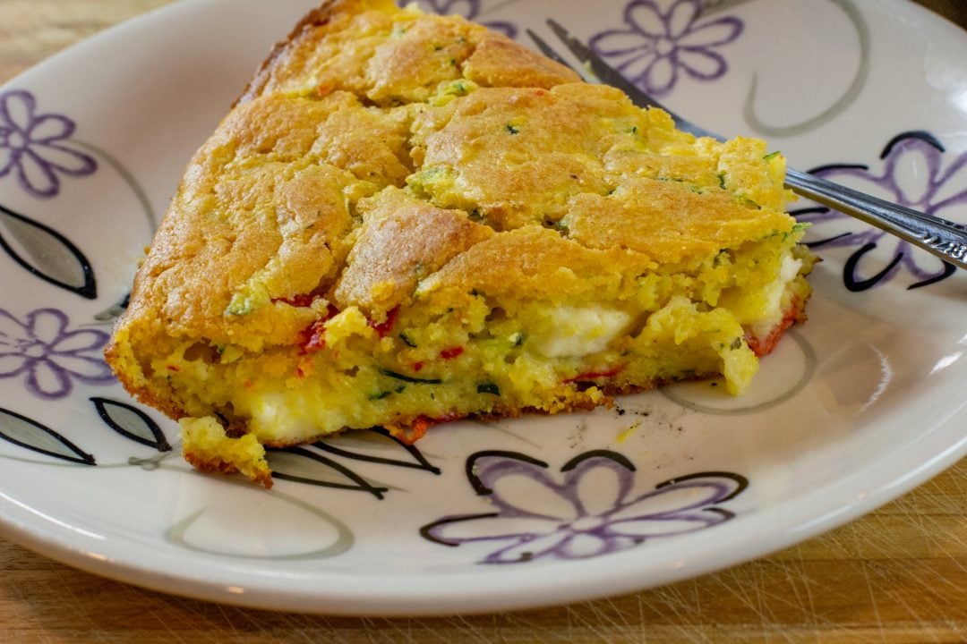 Greek Cornbread with Feta Cheese - Dimitras Dishes
