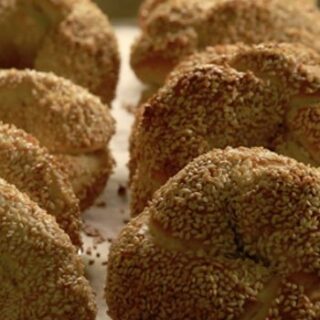 KOULOURIA THESSALONIKIS: GREEK SESAME BREAD RINGS - Dimitras Dishes