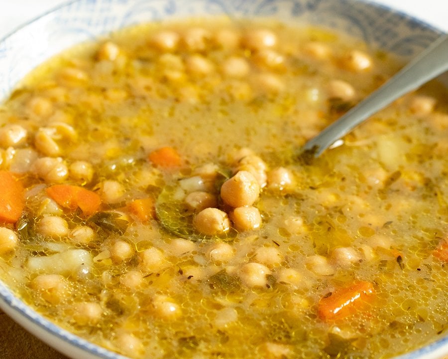 REVITHOSOUPA: GREEK CHICKPEA SOUP - Dimitras Dishes