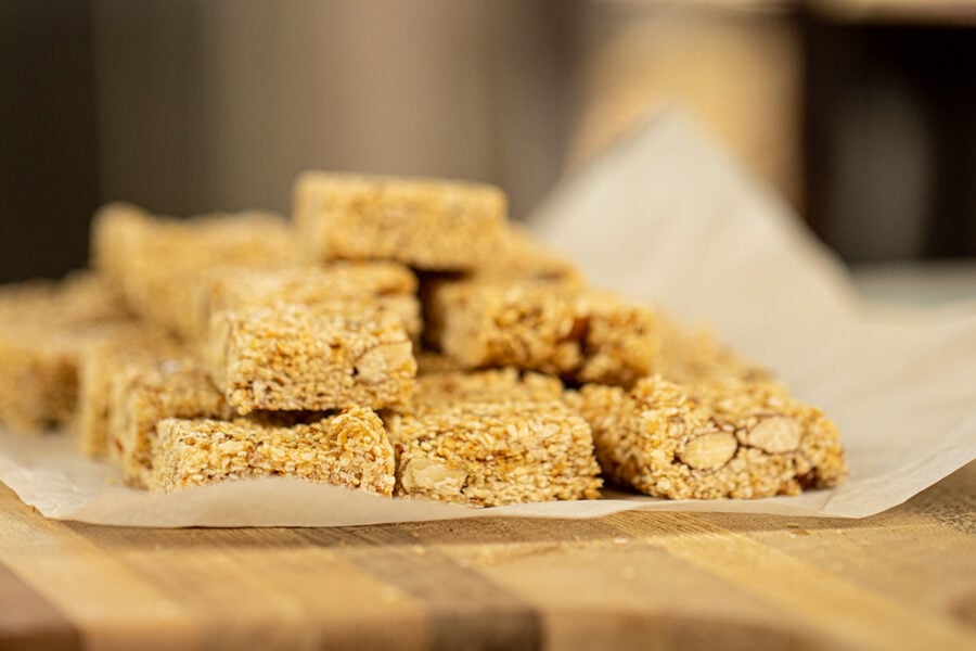Pasteli: Greek Sesame & Honey Bar - Dimitras Dishes
