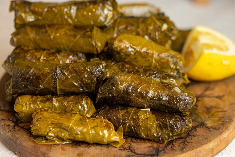 Greek Stuffed Grape Leaves: Dolmadakia - Dimitras Dishes