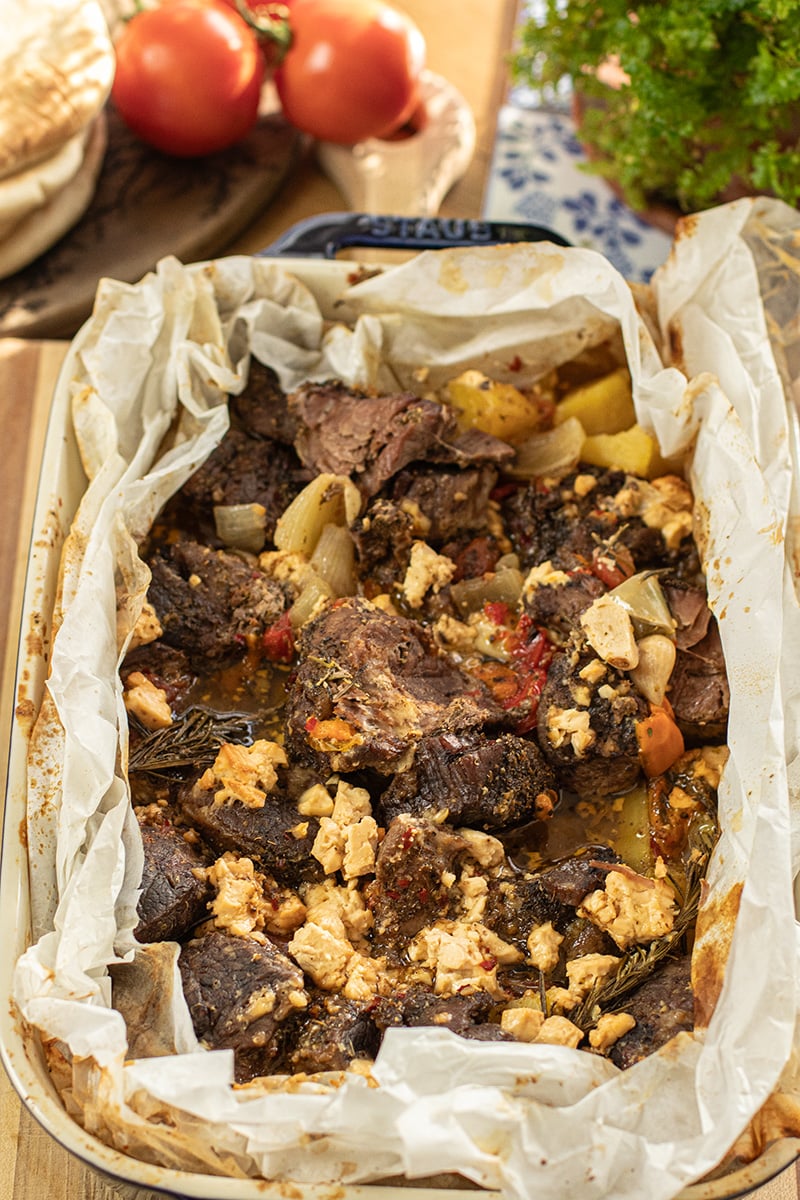 Lamb Kleftiko: Greek Lamb Cooked in Parchment Paper - Dimitras Dishes