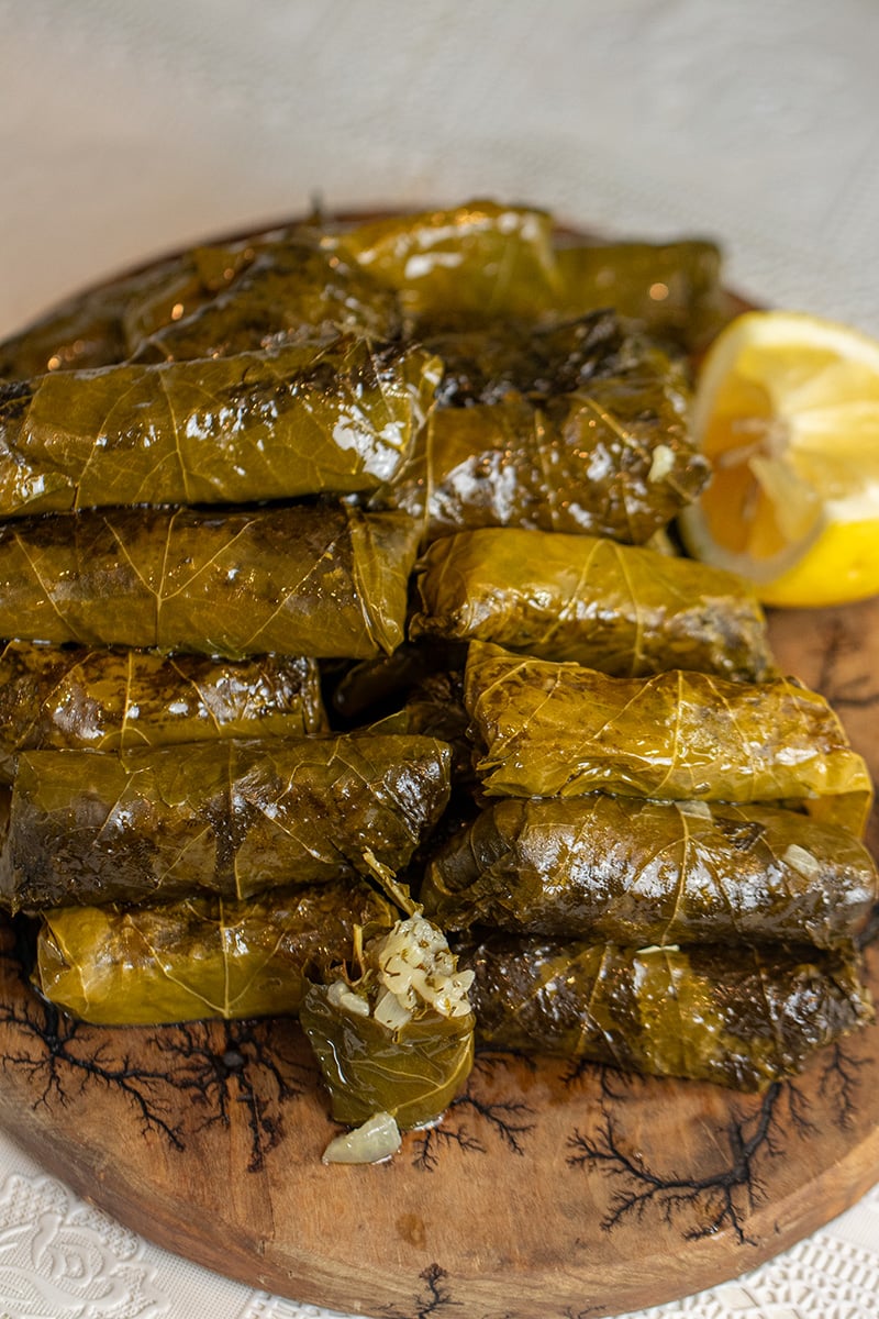 Greek Stuffed Grape Leaves: Dolmadakia - Dimitras Dishes