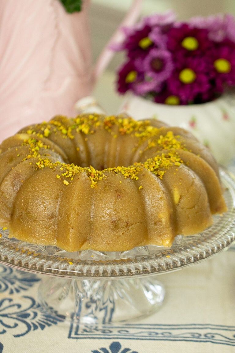 Greek Halvas: Semolina Pudding Cake - Dimitras Dishes