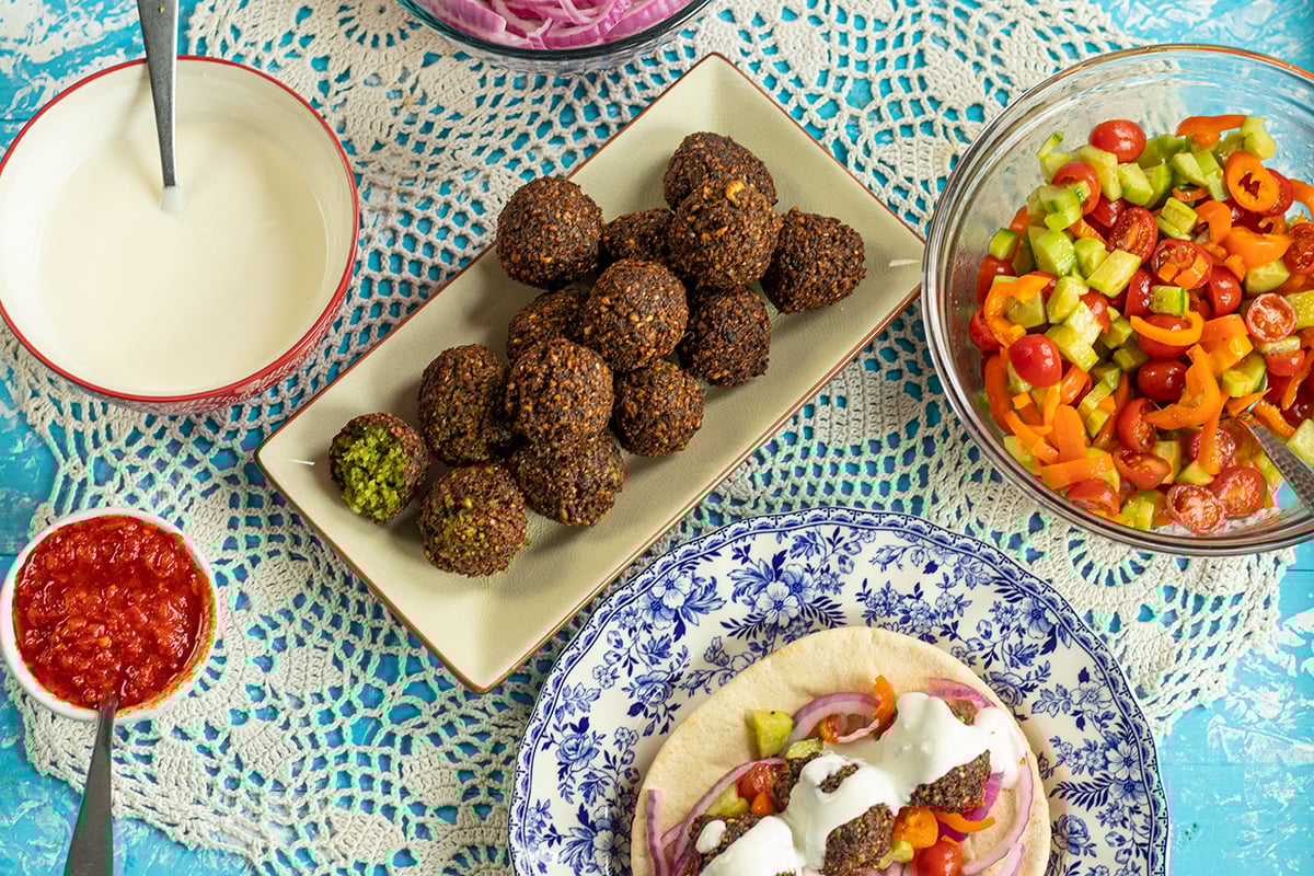 Delicious Classic Falafel Menu - Dimitras Dishes