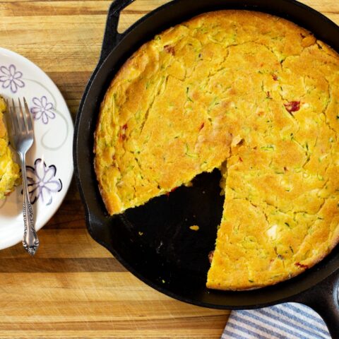 Greek Cornbread with Feta Cheese - Dimitras Dishes