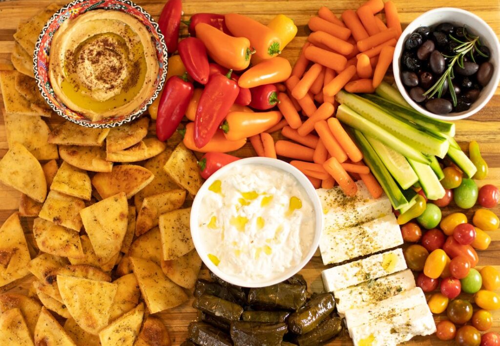 THE ULTIMATE GREEK MEZZE BOARD/PLATTER - Dimitras Dishes
