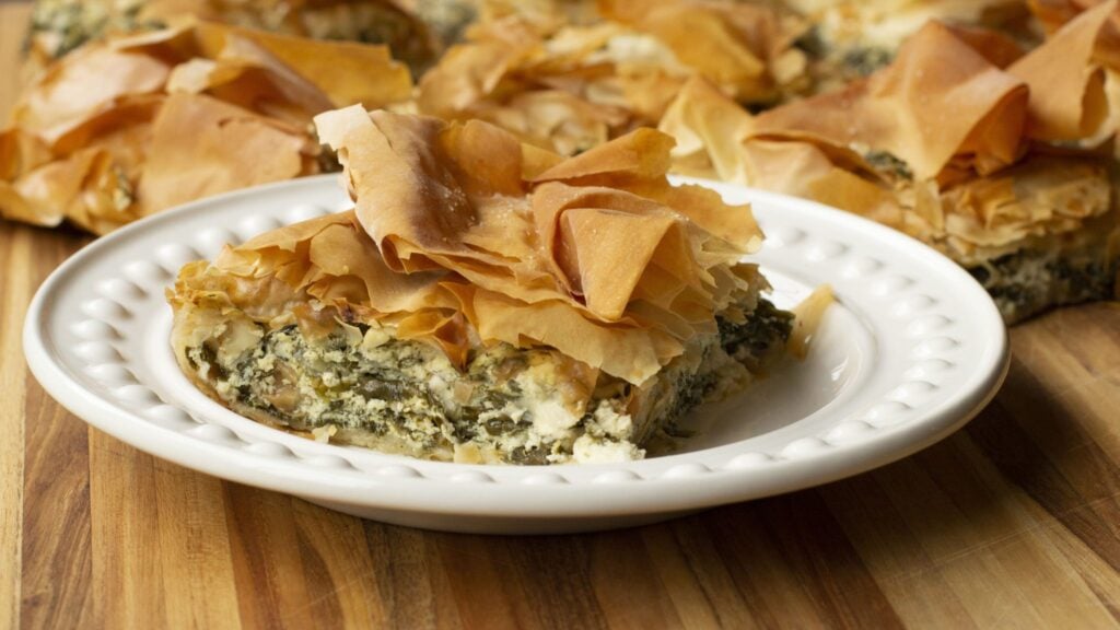 Greek Spinach Pie: Spanakopita - Dimitras Dishes