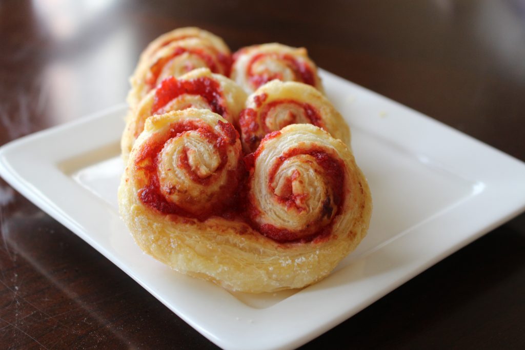 STRAWBERRY PALMIERS - Dimitras Dishes