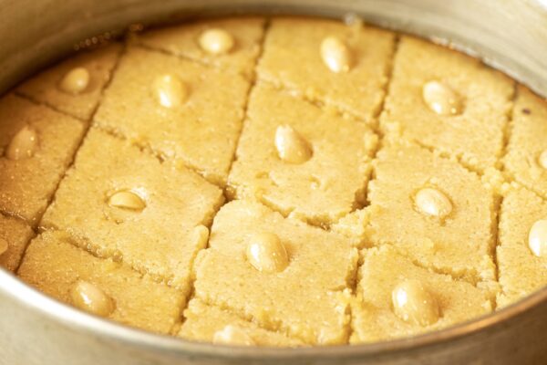 Samali: Greek Semolina Cake in Syrup - Dimitras Dishes