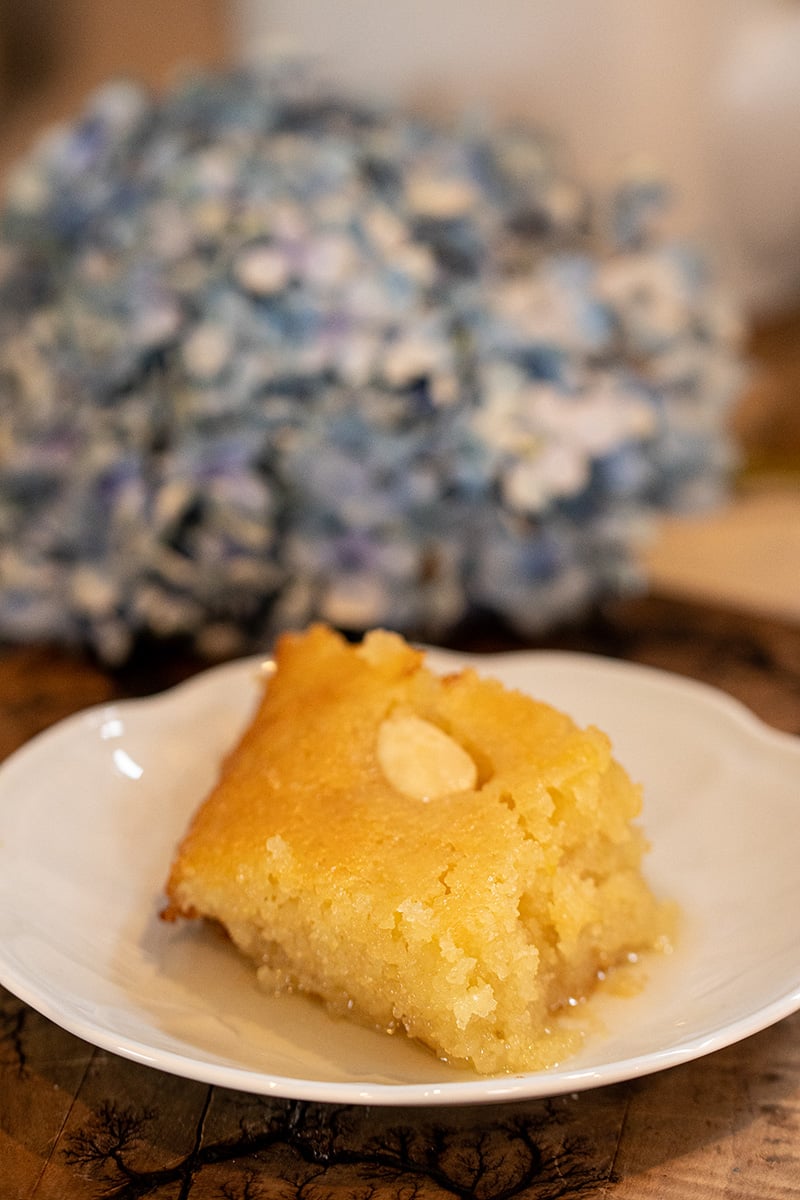 Samali: Greek Semolina Cake in Syrup - Dimitras Dishes