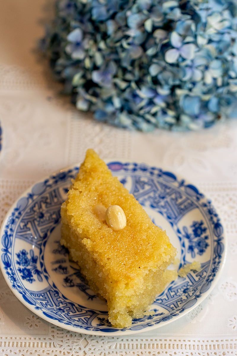 Samali: Greek Semolina Cake in Syrup - Dimitras Dishes