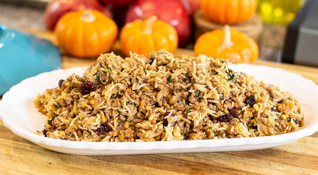 Greek-Style Holiday Stuffing/Dressing - Dimitras Dishes