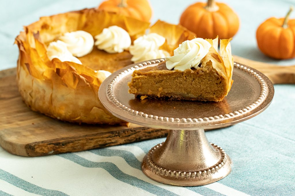 Pumpkin & Phyllo Pies - Dimitras Dishes