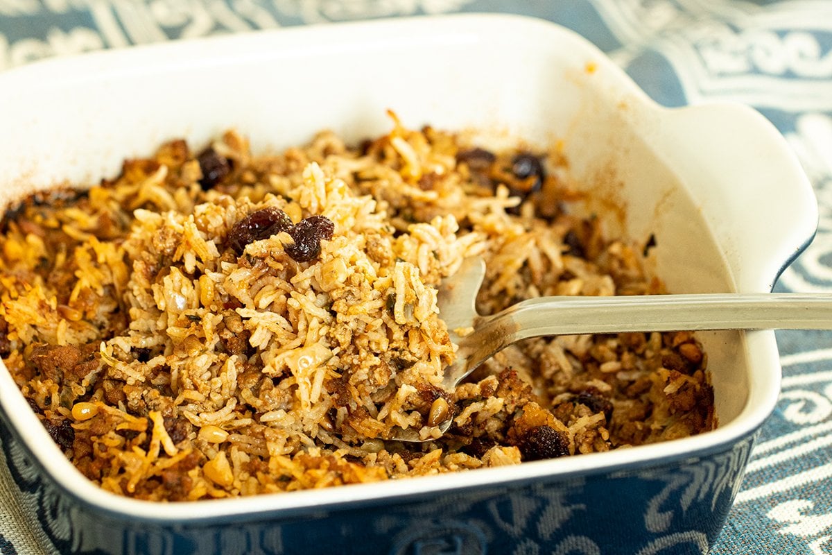 Greek-Style Holiday Stuffing/Dressing - Dimitras Dishes