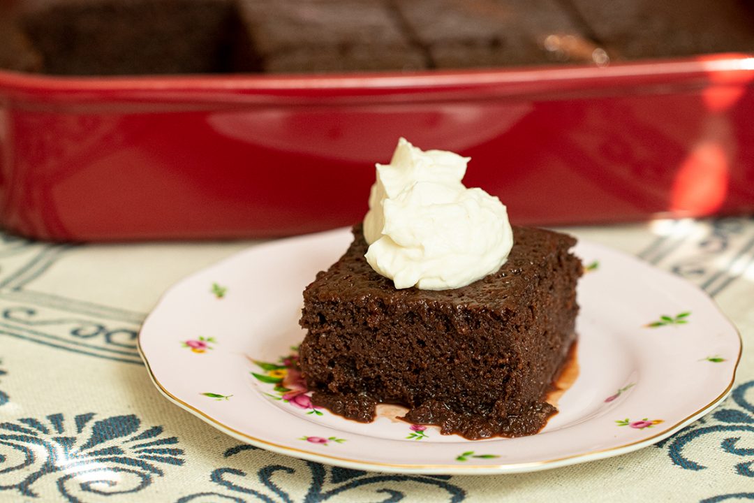 Zoumero Keik: Greek Ultra Moist Chocolate Cake - Dimitras Dishes