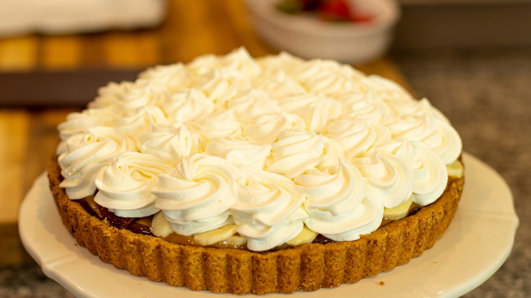 Banoffee European Tart - Dimitras Dishes