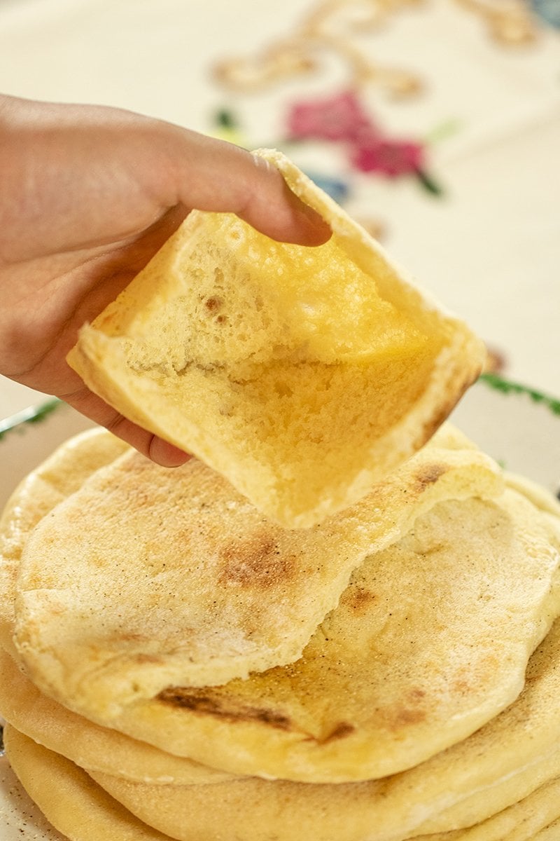 The Best and Softest Homemade Pocket Pita Bread Recipe - Dimitras Dishes