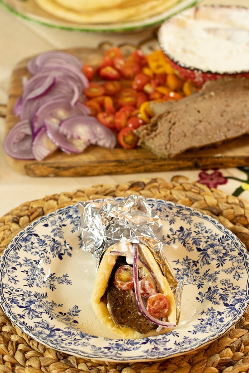 The Ultimate Greek-American Gyro Pita - Dimitras Dishes