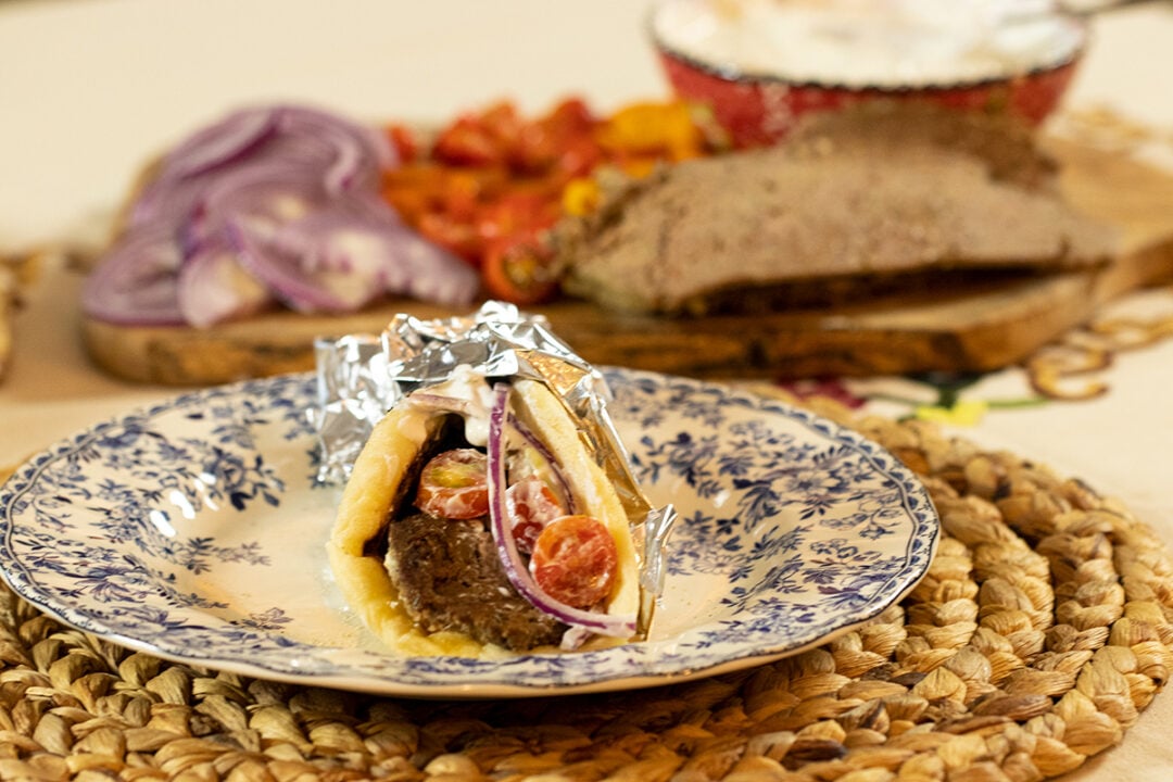 The Ultimate Greek-American Gyro Pita - Dimitras Dishes