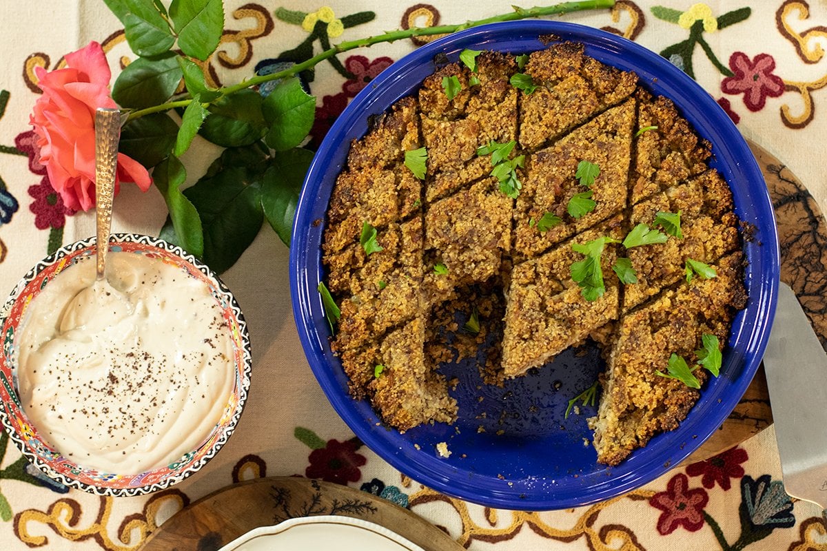 Greek Kibbeh (Koupes) Pie - Dimitras Dishes