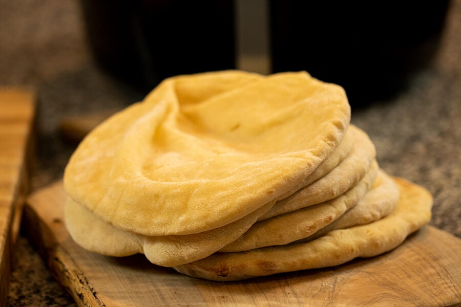 The Softest Pita Pocket Recipe: The Oven Method - Dimitras Dishes