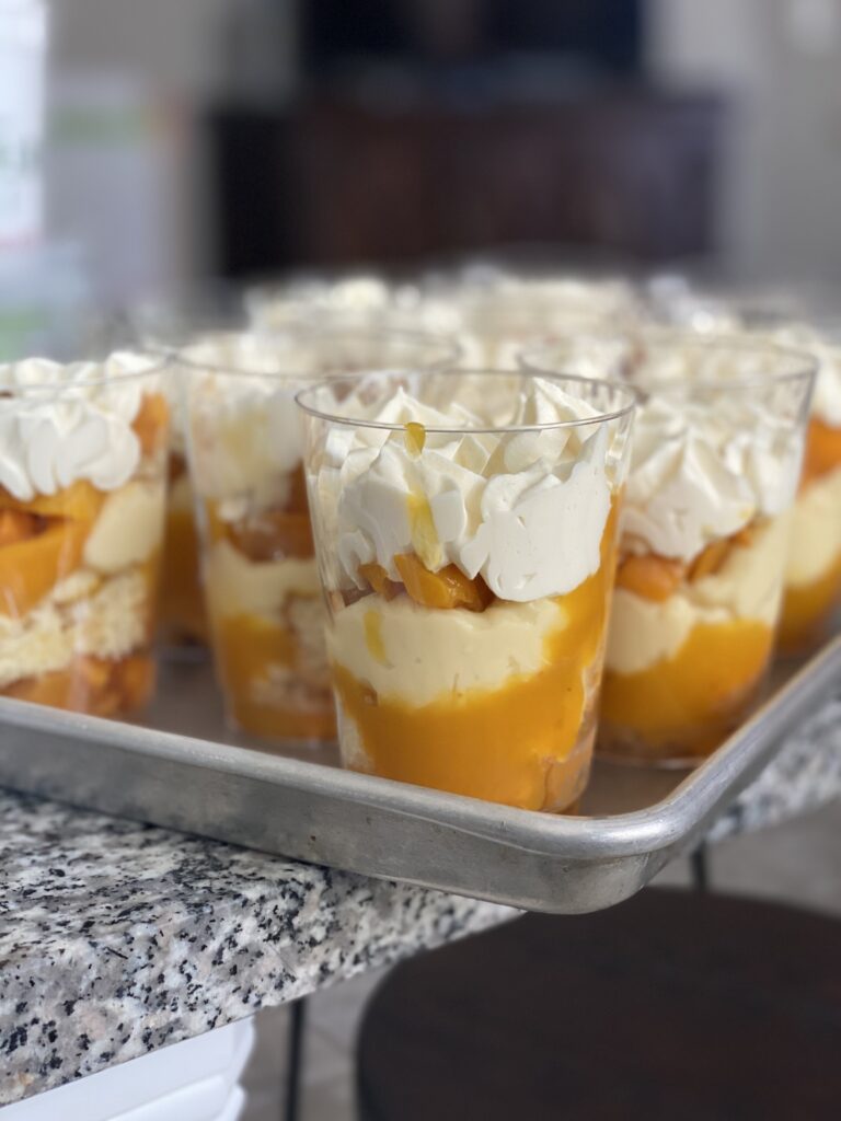 Mango Cream Cake: 3 Ways! Sheet Cake, Trifle, Torte - Dimitras Dishes
