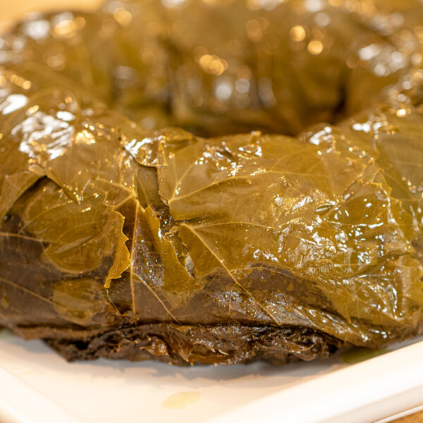 Exohiko from Thessaloniki: Stuffed Grape Leaves Bundt Ring - Dimitras ...