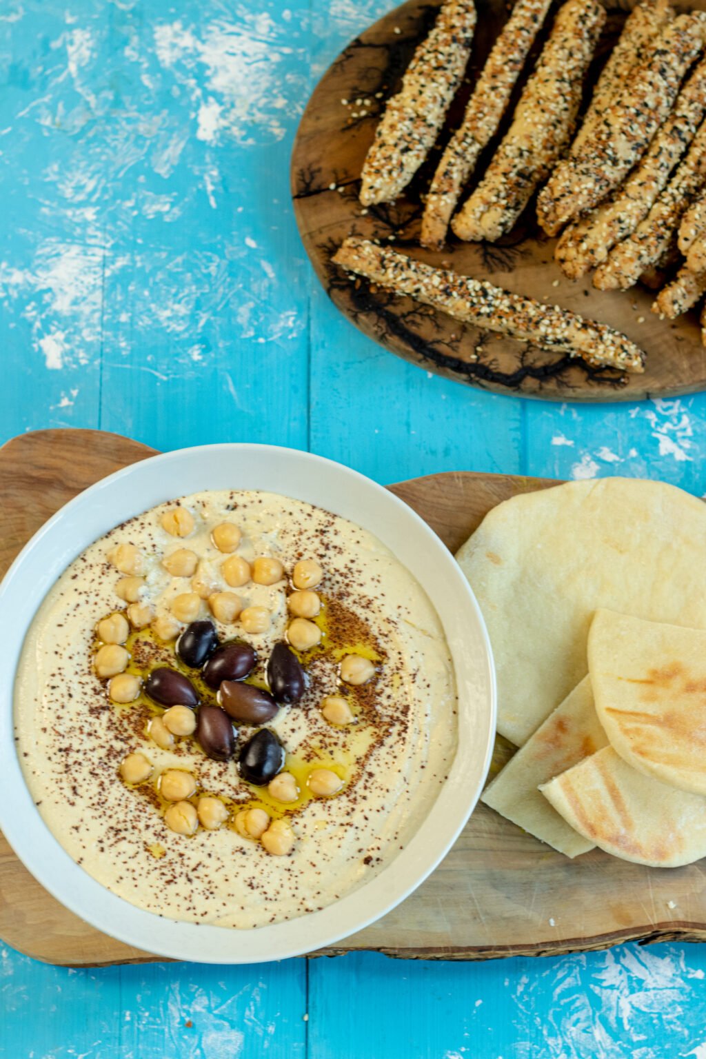 Creamy Greek Style Hummus with Yogurt - Dimitras Dishes