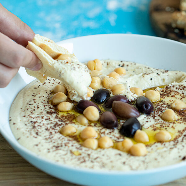 Creamy Greek Style Hummus with Yogurt - Dimitras Dishes