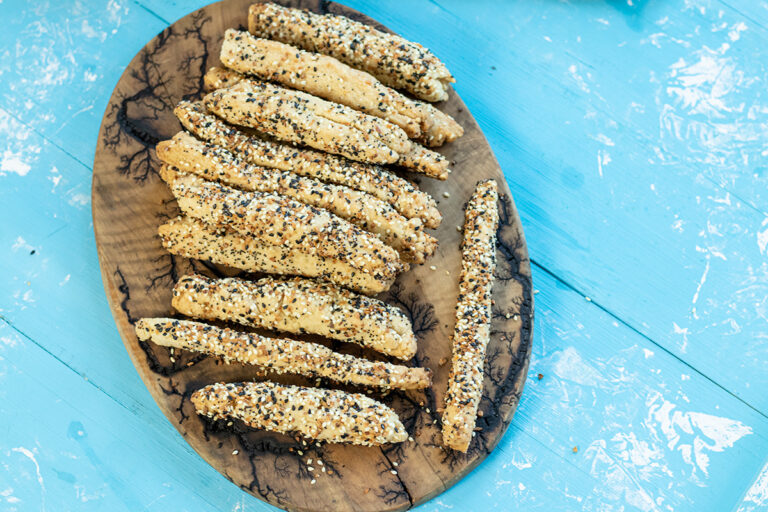 Kritsinia: Greek Breadsticks without Yeast - Dimitras Dishes