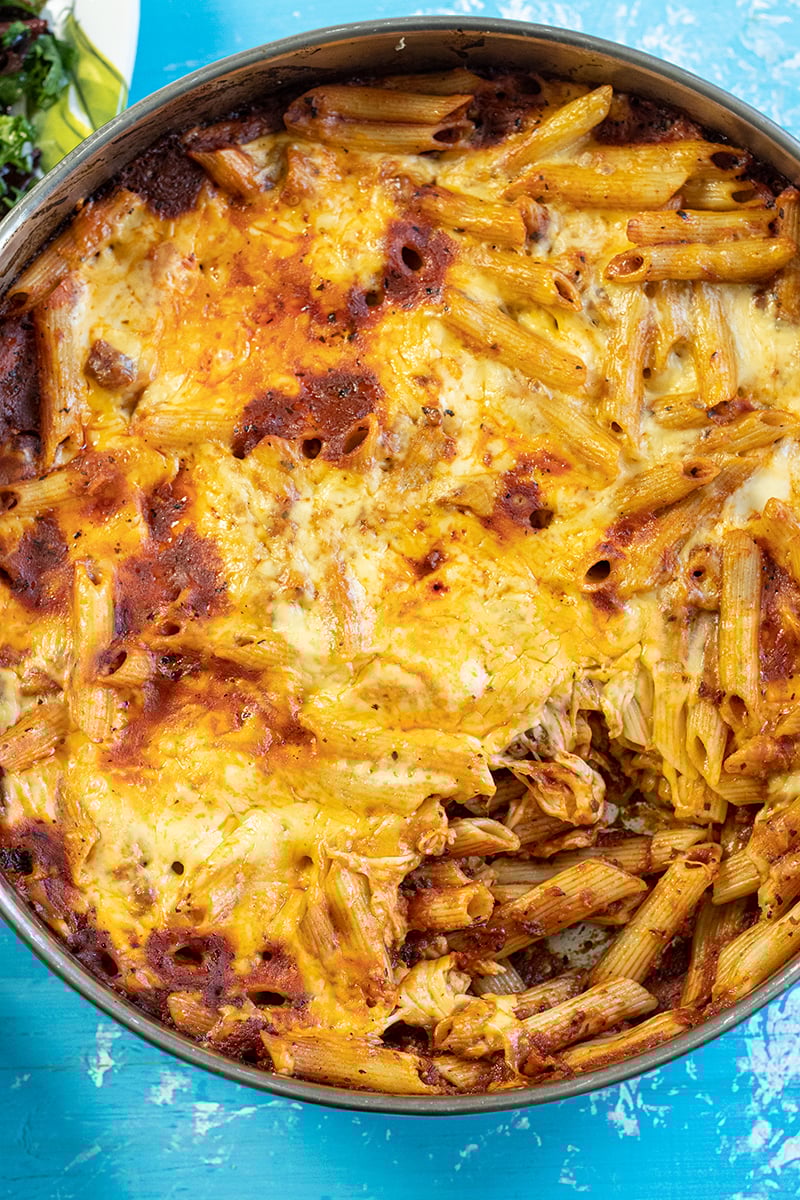 Mediterranean Fried Chicken & Pasta Dinner Ready in an Hour - Dimitras ...