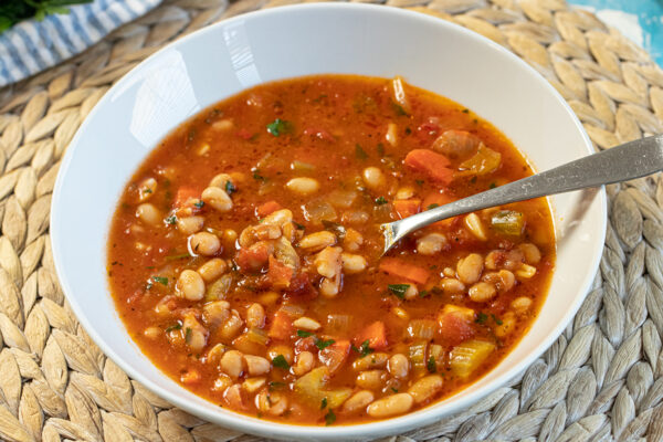 Fasolada in 30 Minutes: Express Greek White Bean Soup - Dimitras Dishes