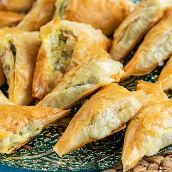 SPANAKOPITA: Greek Spinach & Phyllo Triangles - Dimitras Dishes