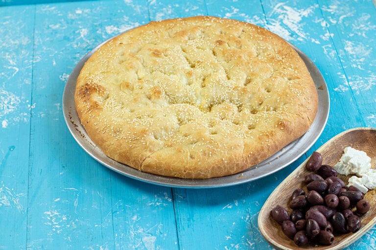 Greek Feta Bread: Tiropsomo: Soft & Delicious! - Dimitras Dishes