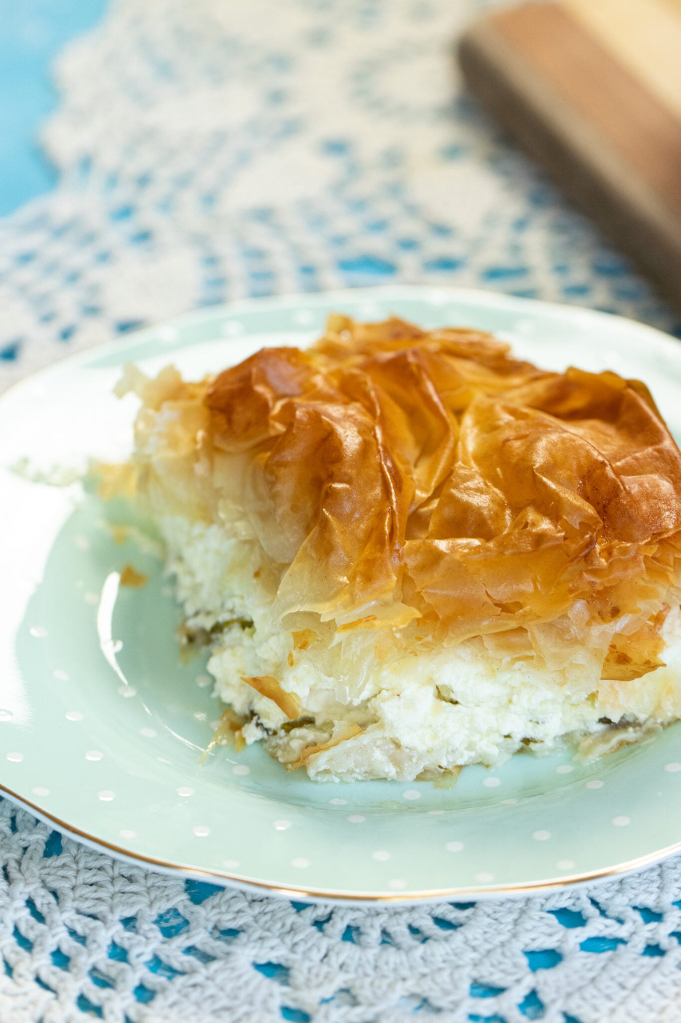 Tiropita: Greek Feta & Phyllo Pie - Dimitras Dishes