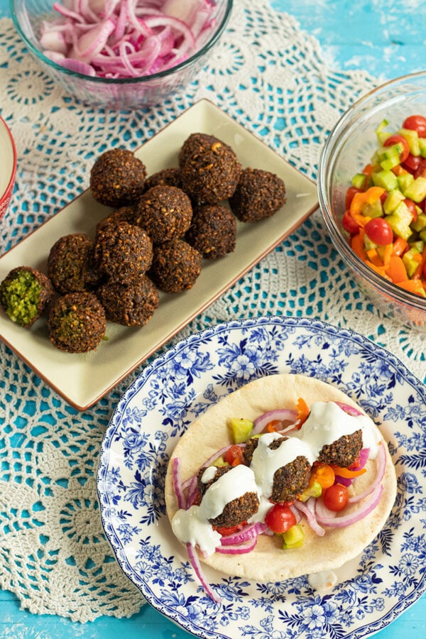 Delicious Classic Falafel Menu - Dimitras Dishes