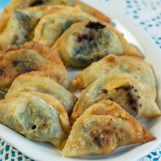 Hortopitakia: Mini Pies from Crete filled with Greens - Dimitras Dishes