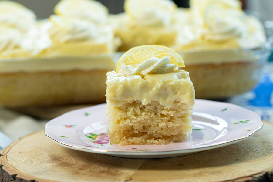 Lemon Cream Cake: Greek Lemonopita - Dimitras Dishes