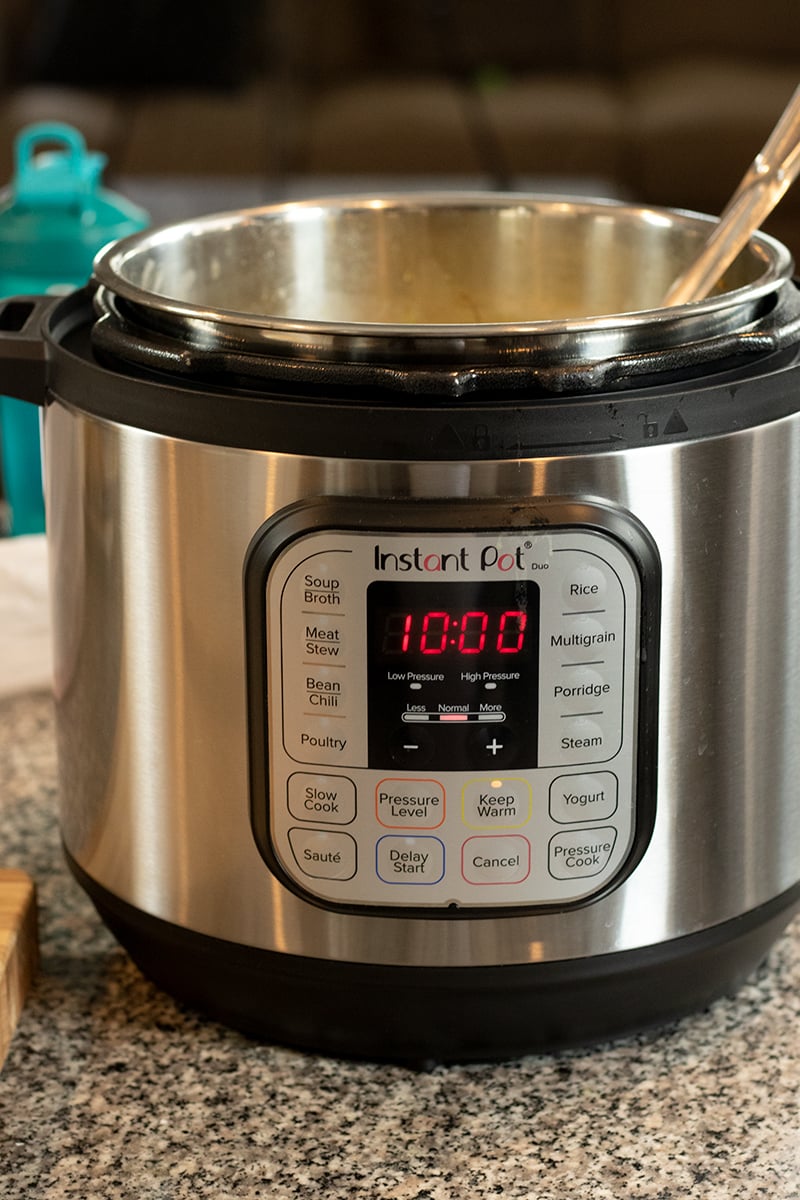 Instant Pot Greek Lemony Chicken & Orzo Soup - Dimitras Dishes