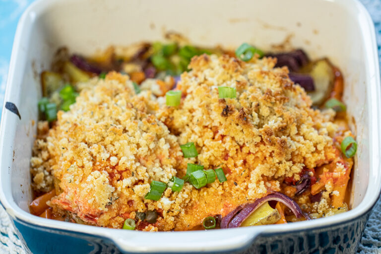 Baked Cod Harissa - Dimitras Dishes