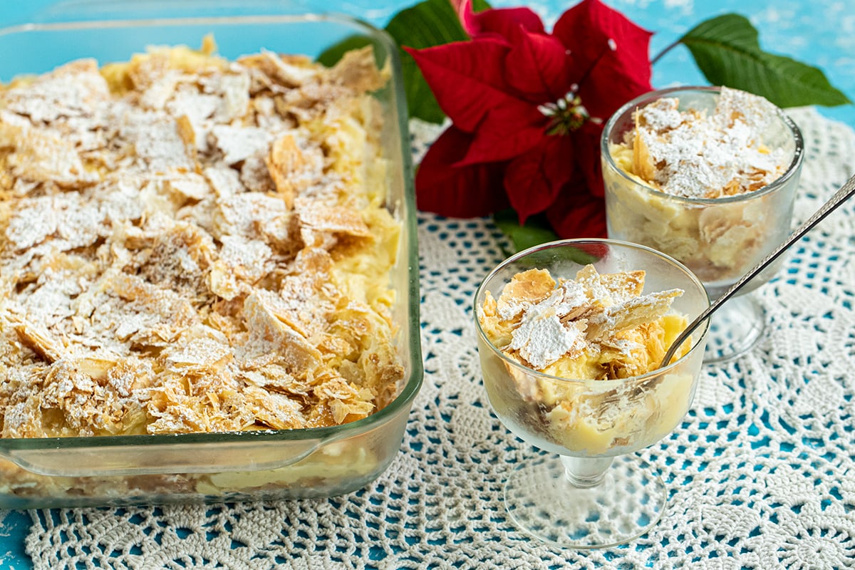 Greek Napoleon Pie/Cake: Milfey - Dimitras Dishes