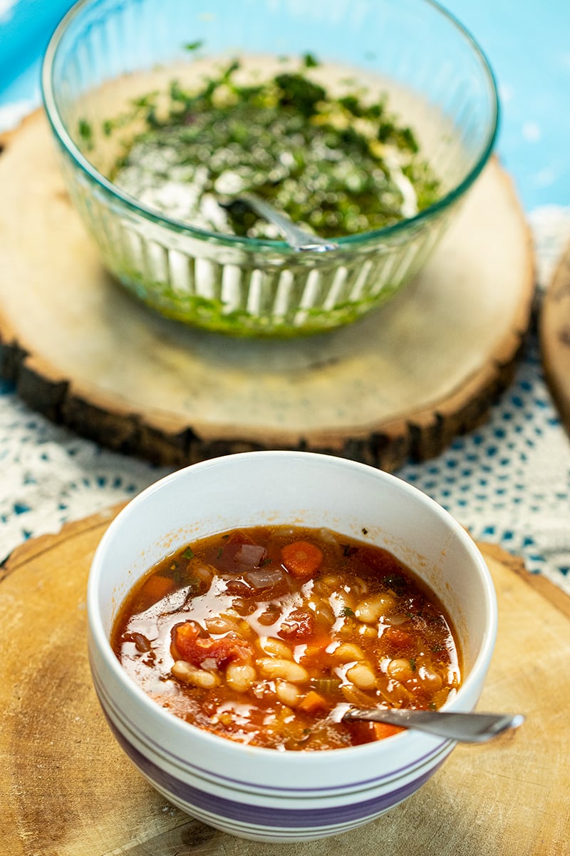 Greek Fasolada in the Instant Pot : Pressure Cooker White Bean Soup ...