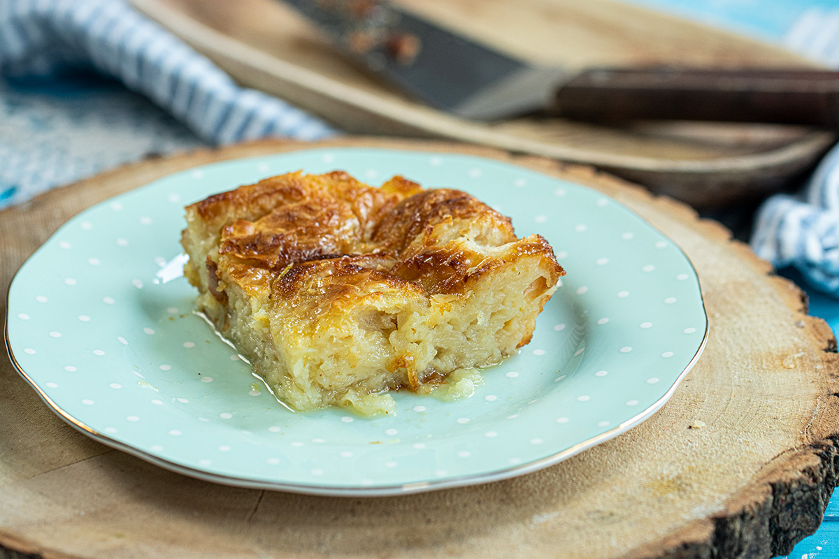 Greek Lemon & Phyllo Custard Pie: Lemonopita/Patsavouropita - Dimitras ...
