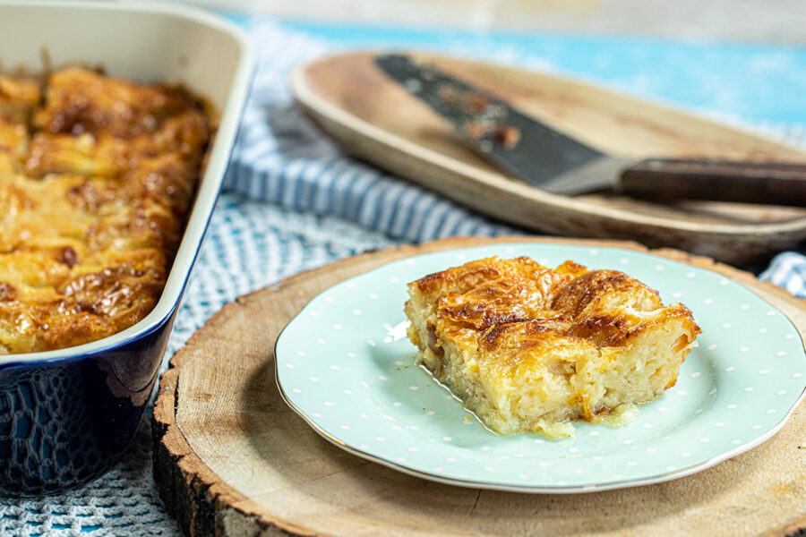 Greek Lemon & Phyllo Custard Pie: Lemonopita/Patsavouropita - Dimitras ...