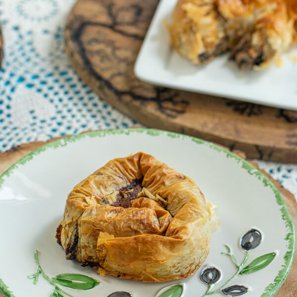 Greek Mushroom & Feta Phyllo Spirals in the Air Fryer (Manitaropita ...